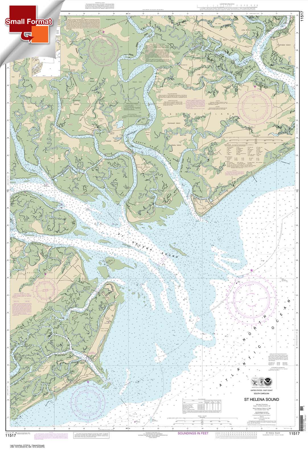 St. Helena Sound - 11517 - Nautical Charts