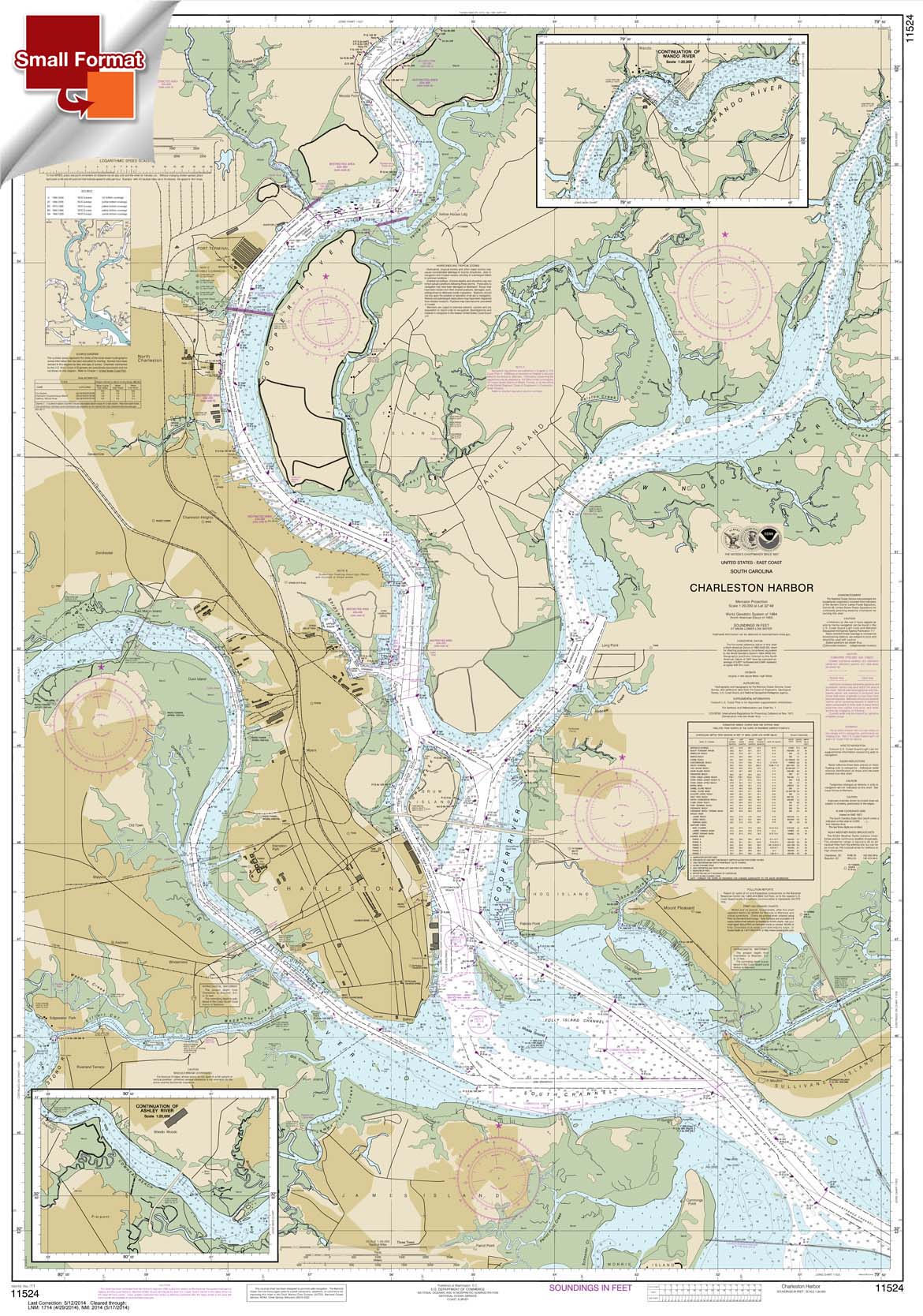Charleston Harbor - 11524 - Nautical Charts