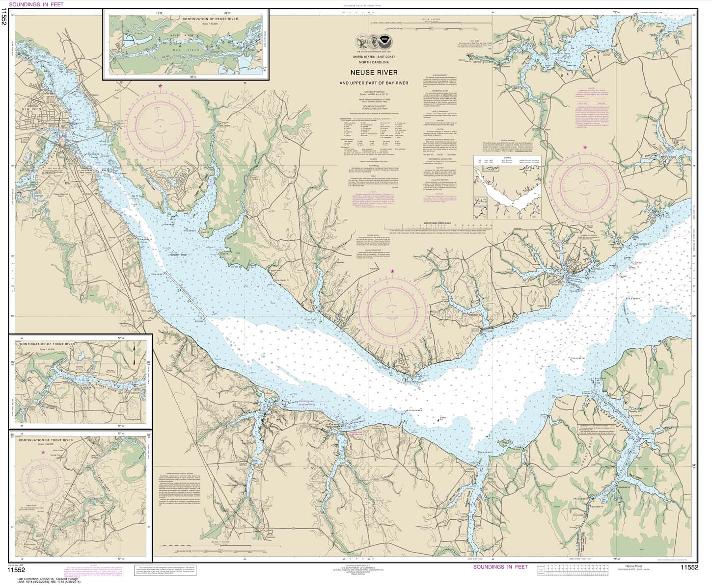 Chesapeake Bay Cape Charles to Norfolk Harbor - 12222 - Nautical Charts