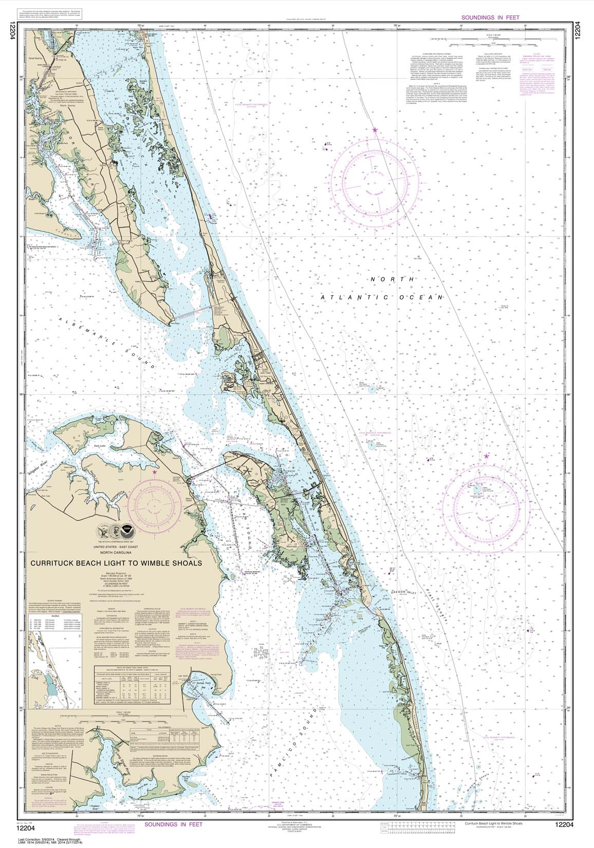 Chesapeake Bay Pocomoke and Tangier Sounds - 12228 - Nautical Charts