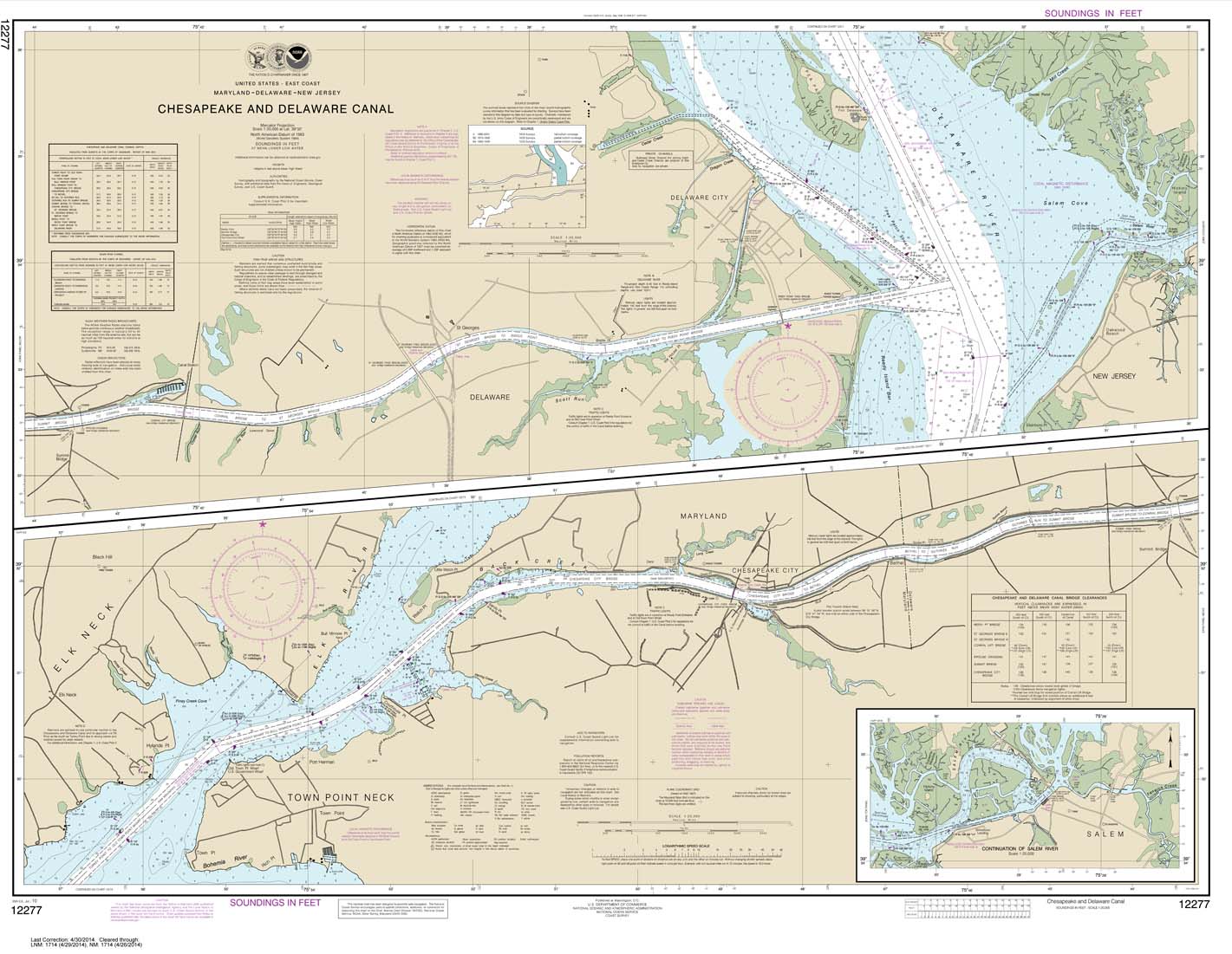 Philadelphia and Camden Waterfronts - 12313 - Nautical Charts