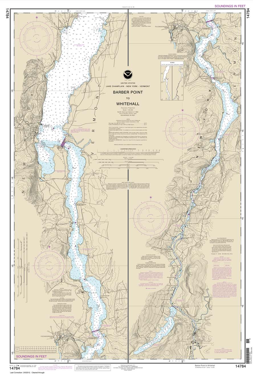 Lake St. Clair - 14850 - Nautical Charts