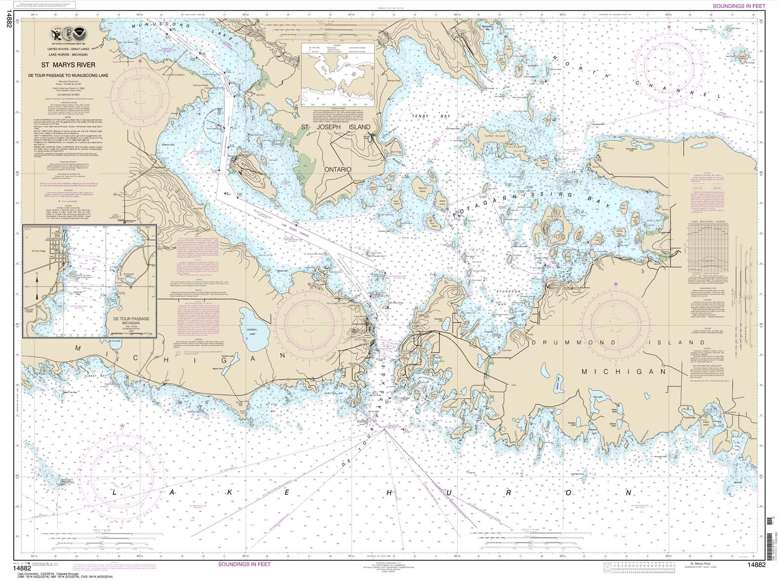 Munising Harbor and Approaches;Munising Harbor - 14969 - Nautical Charts