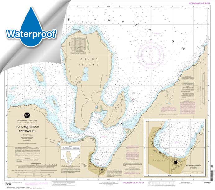 Munising Harbor and Approaches;Munising Harbor - 14969 - Nautical Charts