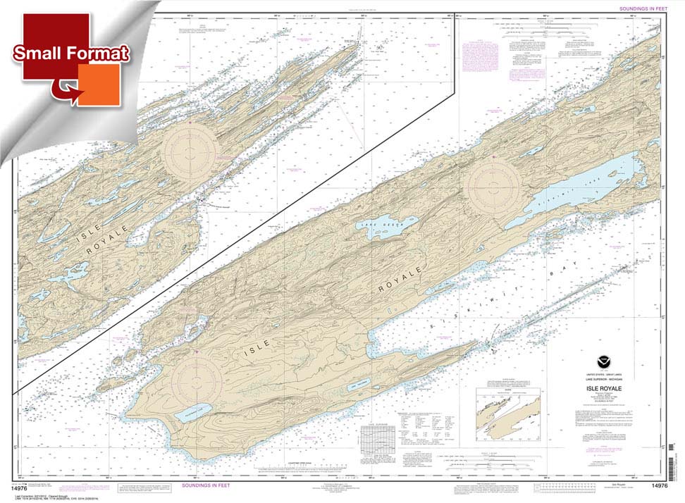 Isle Royale - 14976 - Nautical Charts