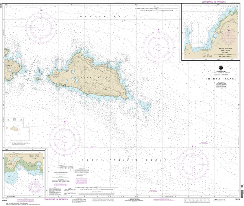 Kukak Bay: Alaska Peninsula - 16603 - Nautical Charts