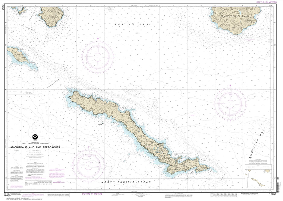 Cook Inlet-southern part - 16640 - Nautical Charts