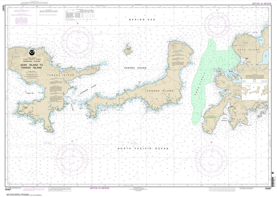 Cook Inlet-northern part - 16660 - Nautical Charts