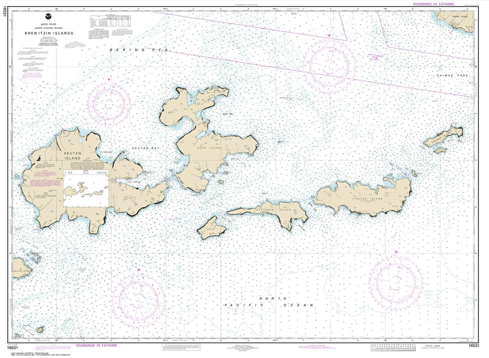 Icy Strait and Cross Sound;Inian Cove;Elfin Cove - 17302 - Nautical Charts