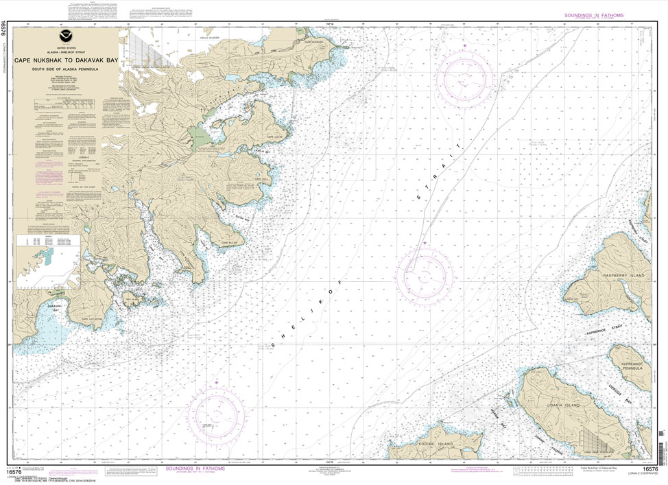 Sitka Harbor and approaches;Sitka Harbor - 17327 - Nautical Charts
