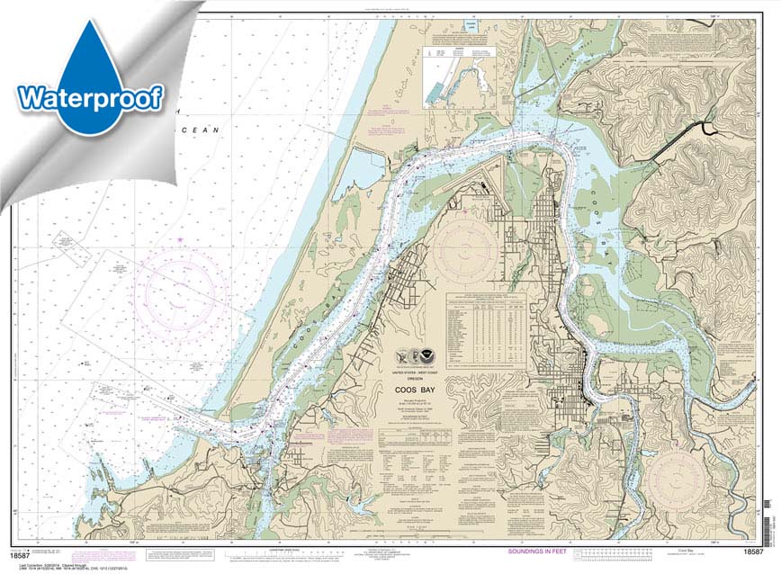 Coos Bay - 18587 - Nautical Charts