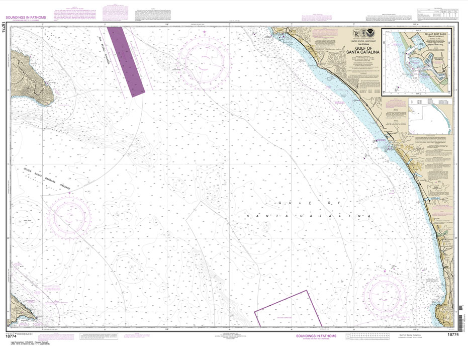 Gulf of Santa Catalina;Delmar Boat Basin-Camp Pendleton - 18774 ...