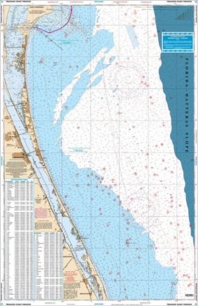Coverage of Big Bend Offshore Fish and Dive Chart 18F