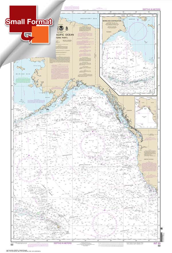 West Coast Of North America Dixon Ent To Unimak Pass - 500 - Nautical ...